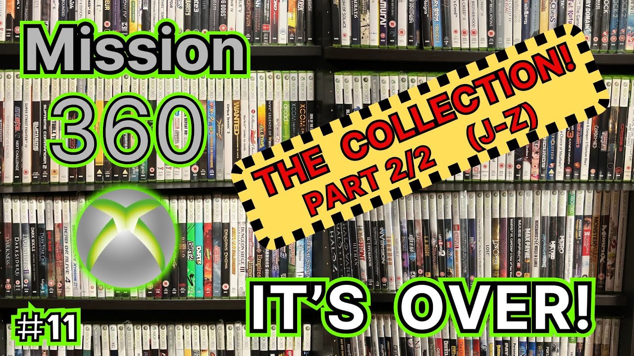 My Xbox 360 collection (Part 2 of 2) - YouTube