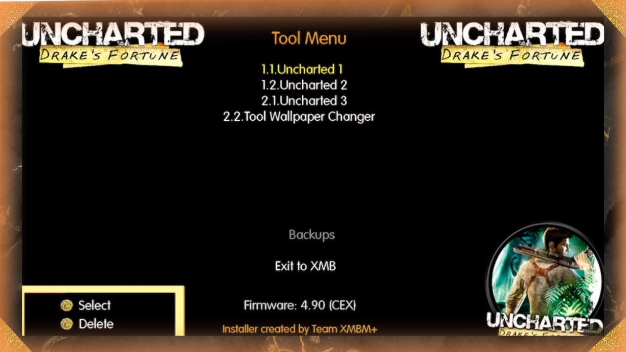 PS3 Uncharted Series Dev Menu XMB Installer tool By VirusMike🟠 - YouTube