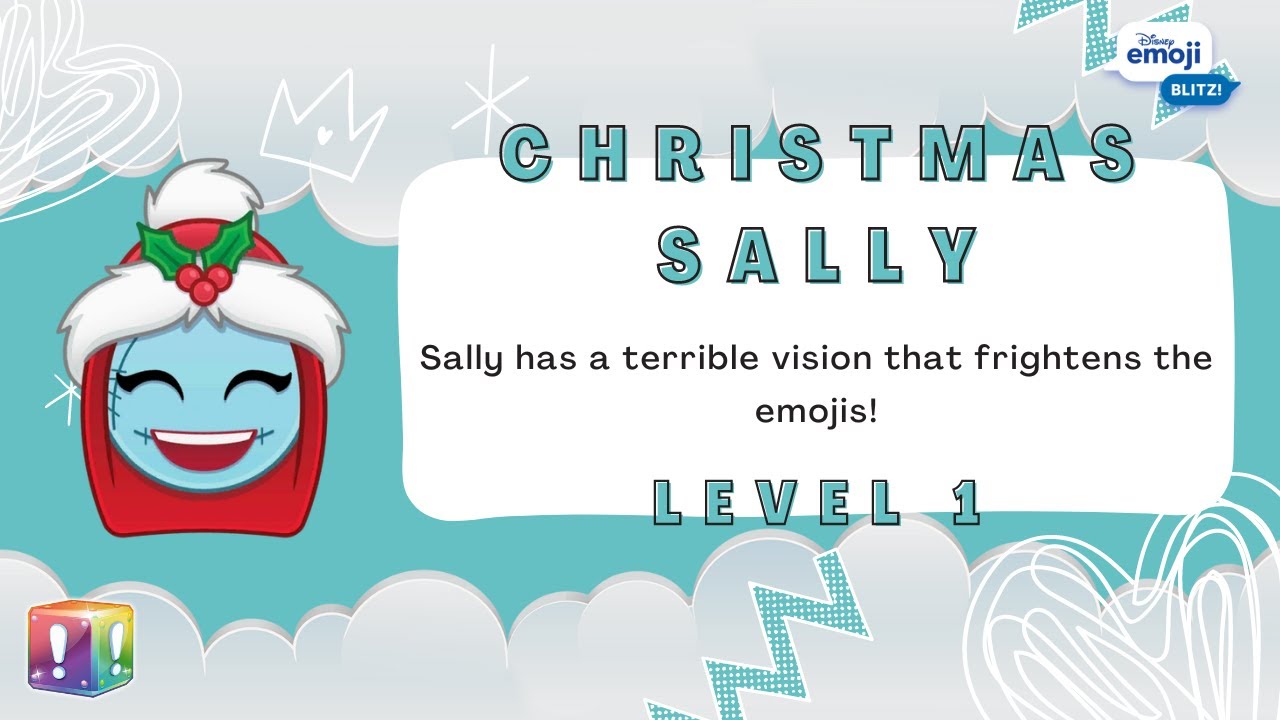 Disney Emoji Blitz - Christmas Sally (Level 1) - The Nightmare Before ...