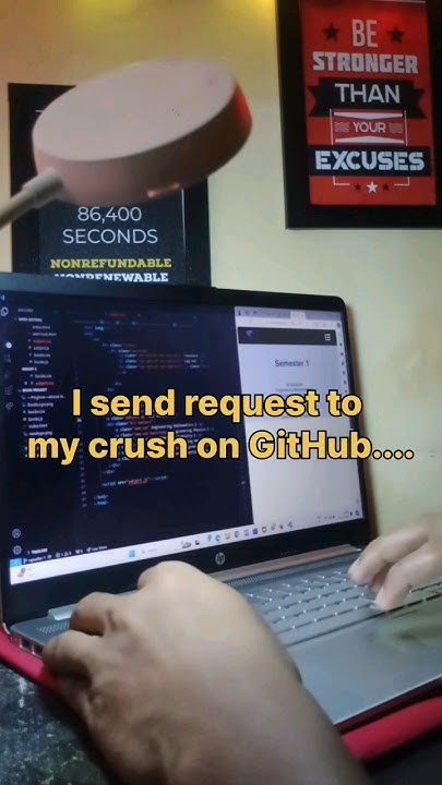 My crush rejected me on GitHub also🥲💔 #shortsfeed #shorts #javascript # ...