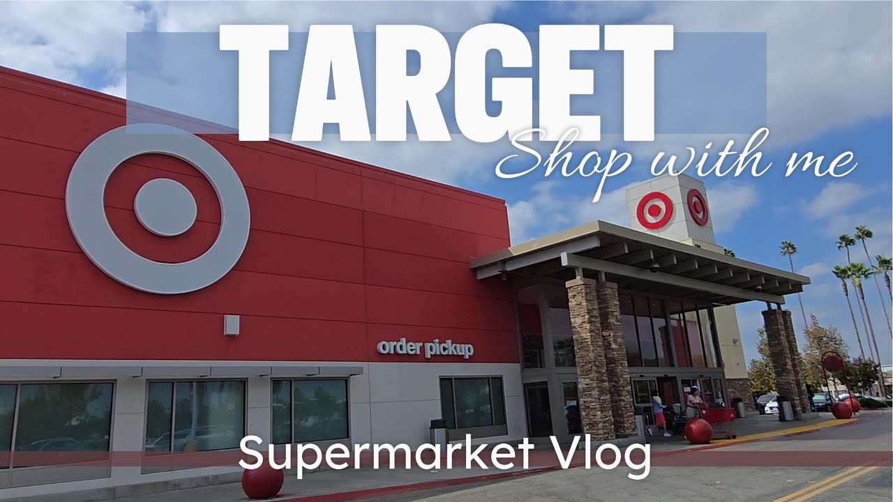Target grocery shopping in california | shop with me | supermarket vlog ...