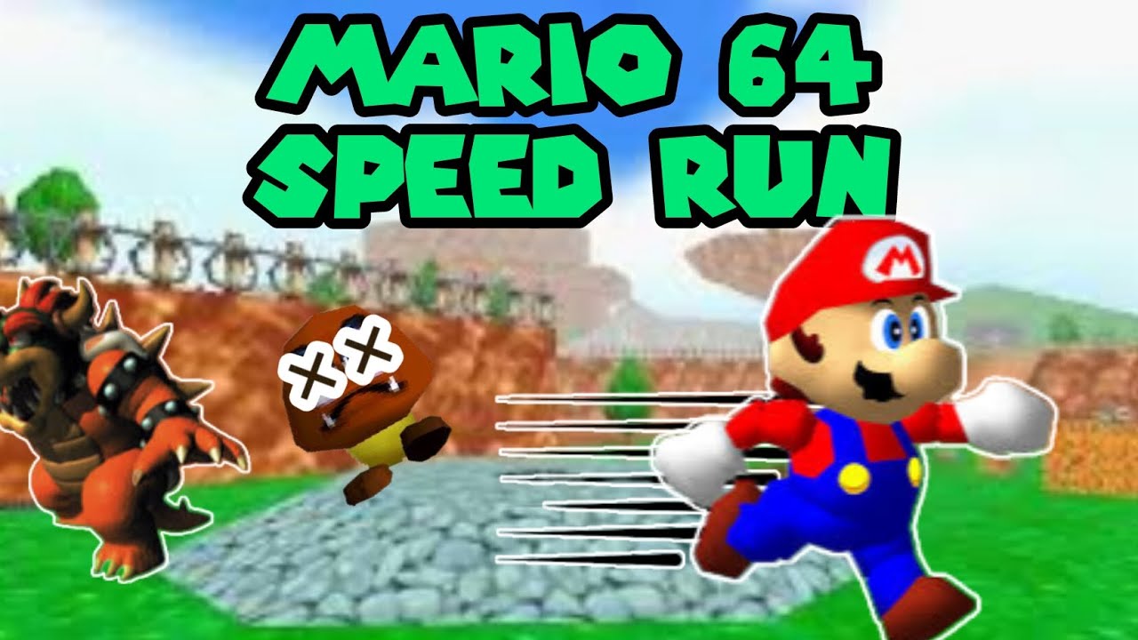 Speed Run Mario 64 🤯 (17 Estrellas) 🌟 - YouTube