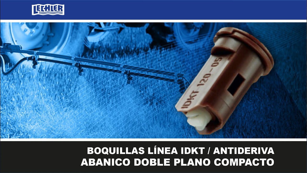 BOQUILLAS LECHLER - LÍNEA IDKT / PARA ASPERSIÓN ANTIDERIVA ABANICO ...