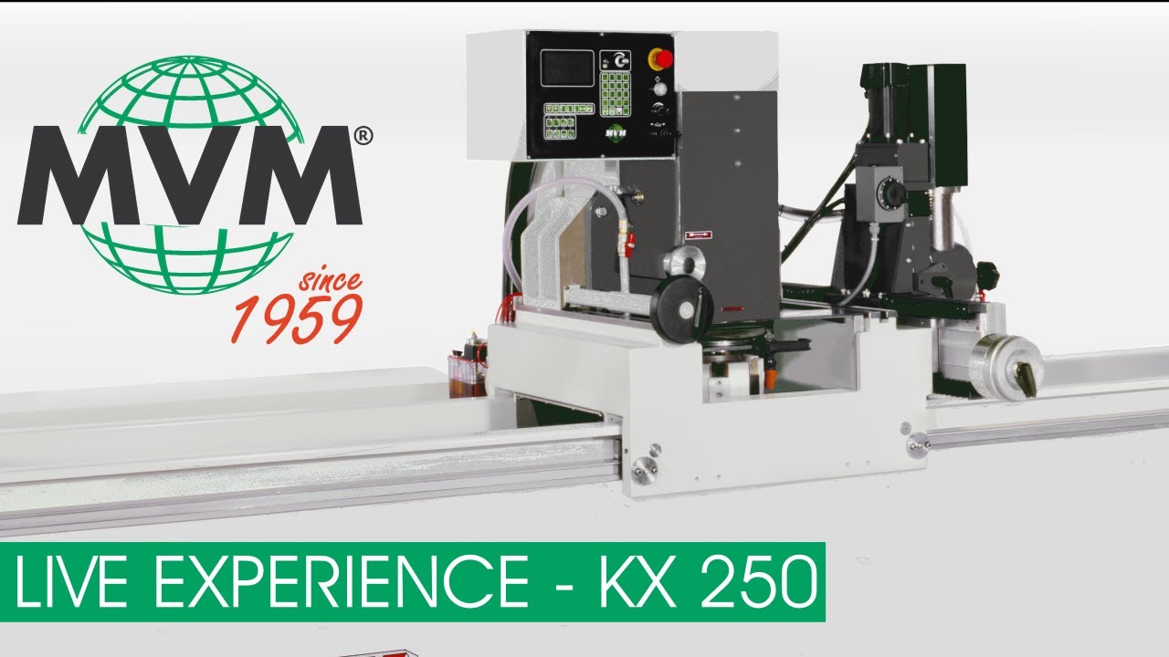 LIVE EXPERIENCE: KX-250 by MVM RETTIFICATRICE/AFFILATRICE INDUSTRIALE ...