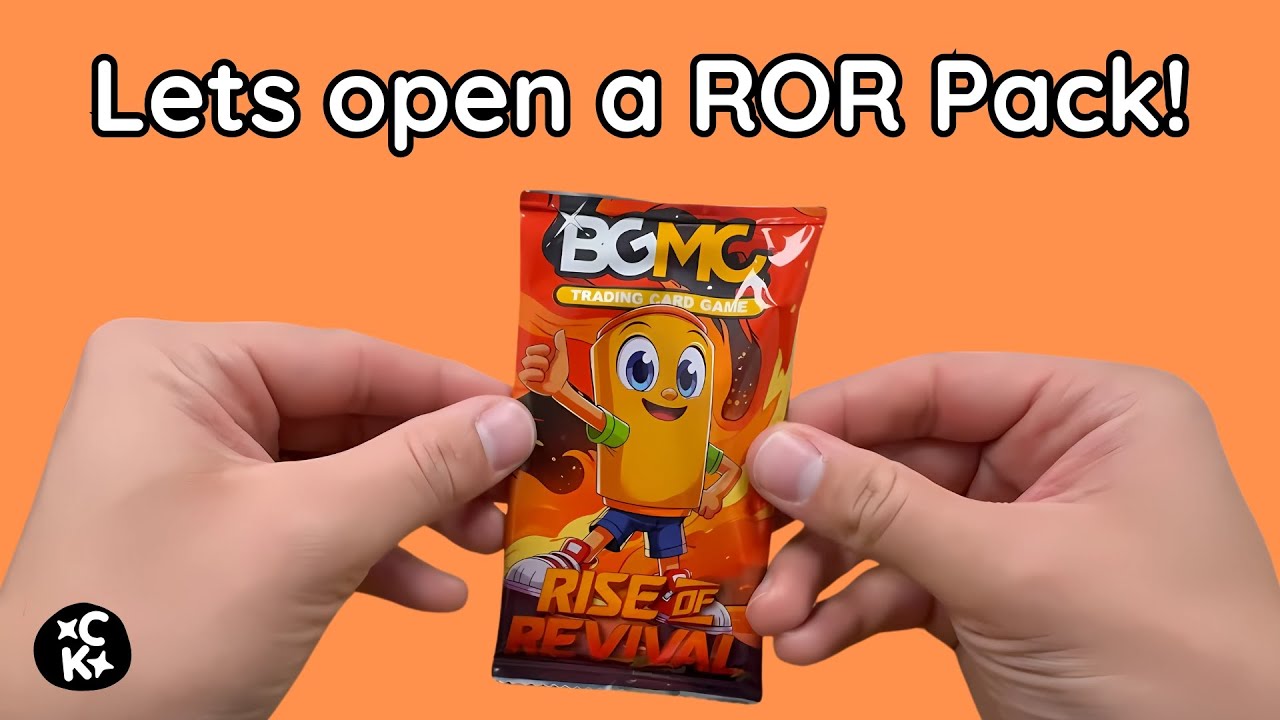 Lets open a Rise of Revival Pack | BGMC Trading Cards - YouTube