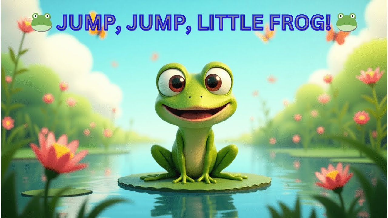 🐸 Jump, Jump, Little Frog! 🐸/kids song - YouTube