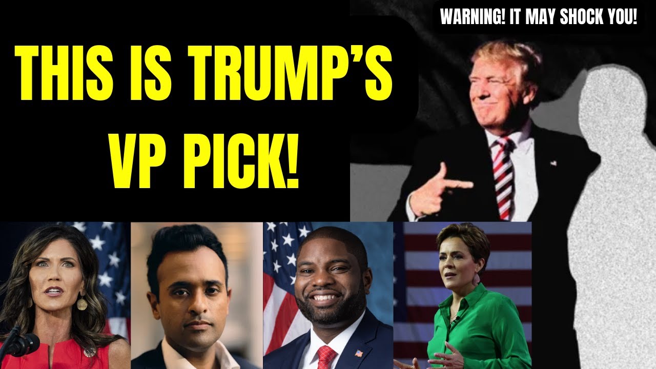 Trump's VP Pick Revealed! Who the former president is choosing (Warning ...