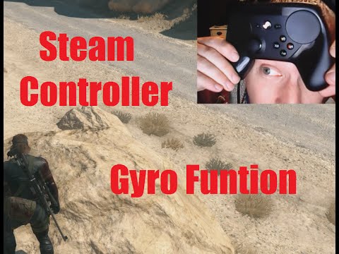 Metal Gear V Steam Controller Motion Control Demonstration - YouTube