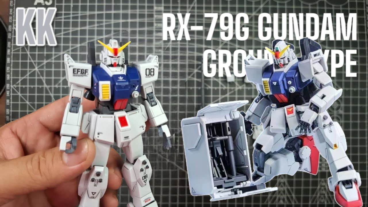 รีวิว RX-79G Gundam ground type [KK] ของดีไปจัดซะ - YouTube