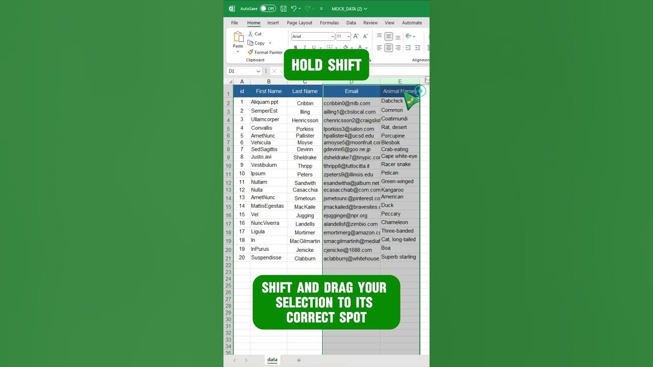 Rearrange Excel Data in SECONDS with this Quick Hack! [2024] - YouTube