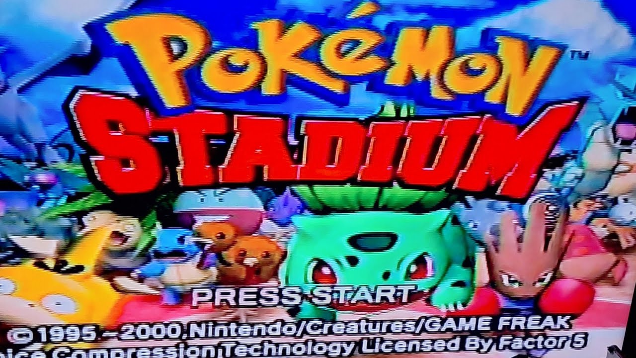 N64 POKÉMON STADIUM GAMEPLAY - YouTube