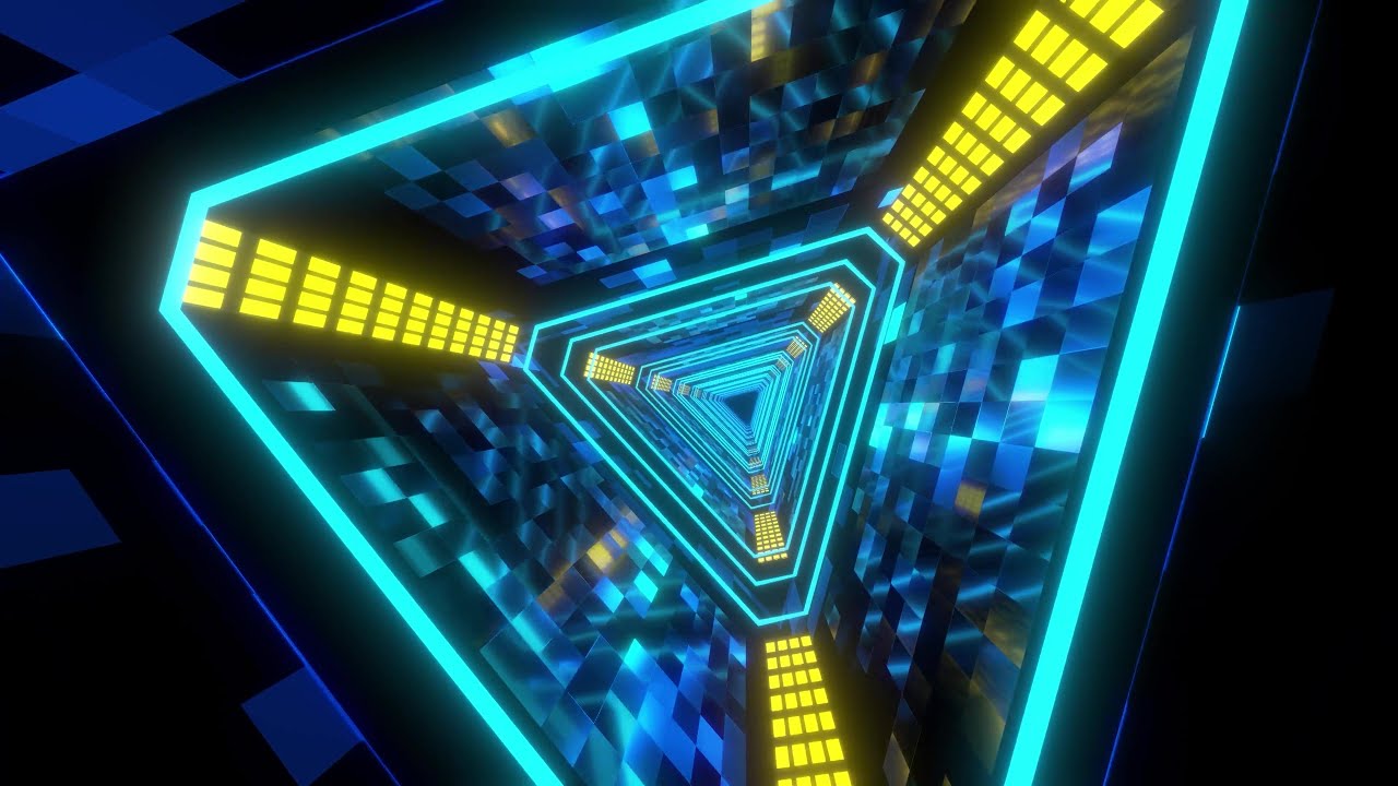 1 Hour Glowing Lights Neon Tunnel Party Disco background - Free Video ...