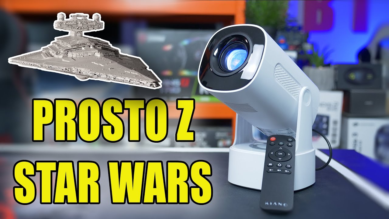 Kiano Vision - przenośny projektor LED rodem ze Star Wars - YouTube