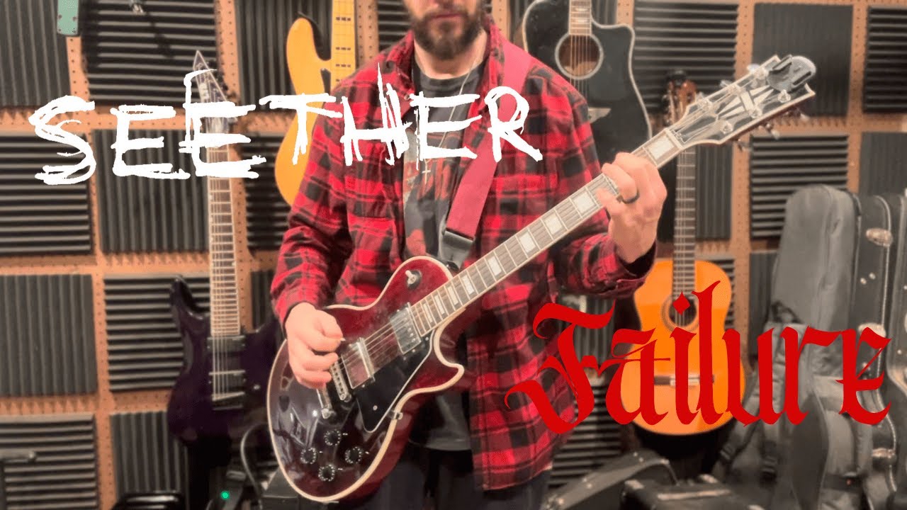 Seether - Failure #guitarcover #seether - YouTube