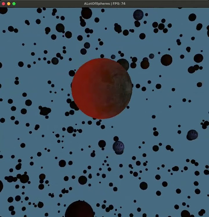 OpenGl Spheres Demo - YouTube