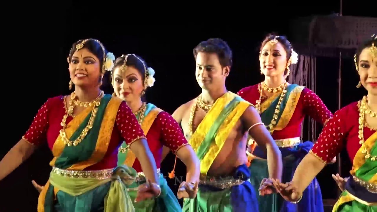 Manipuri dance production Ghanabaari Barikhata choreographed by ...