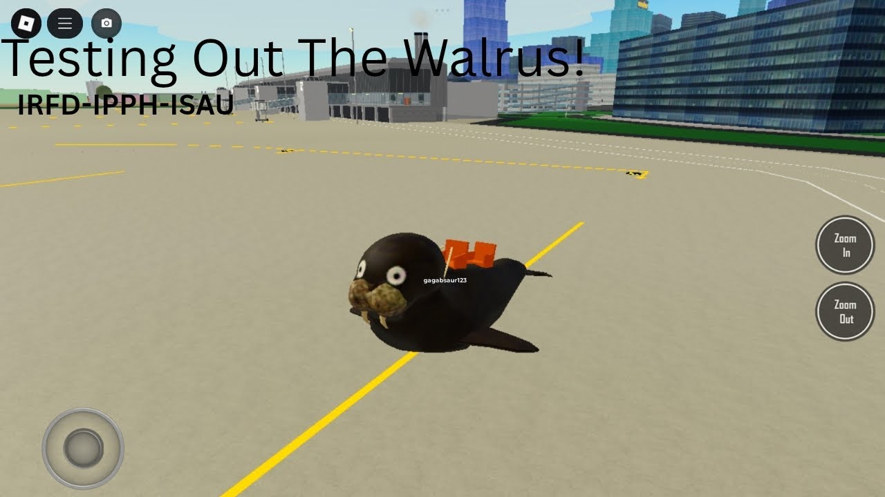 Im Testing The Walrus!(Roblox PTFS) - YouTube