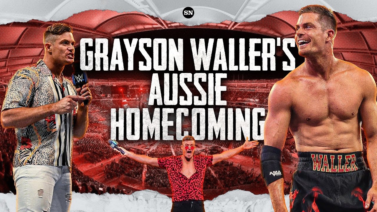 WWE's Grayson Waller ready for Australian return in 2024 - YouTube