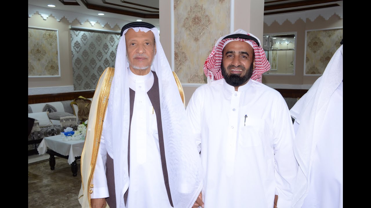 استقبال الشيخ محمد بركه ابن مبيريك الحربي عند بيرق حبيش إبراهيم عواد