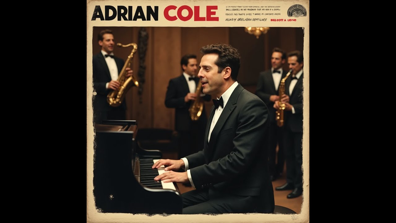 'Adrian Cole' - A Jazz Crooner Classic: The Singer in a Red Dress ...