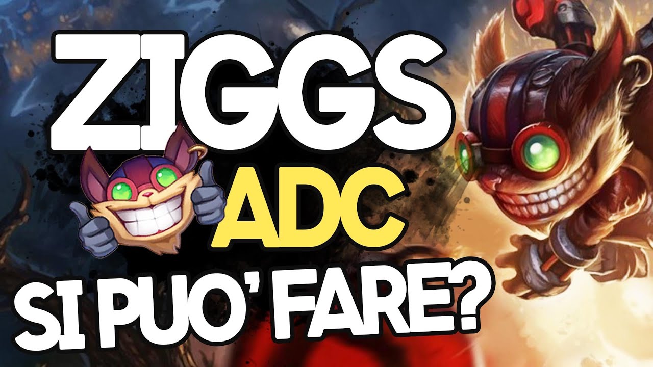 ZIGGS ADC! Si può FARE? La mia NUOVA Build di Ziggs - Riuscirò a non ...