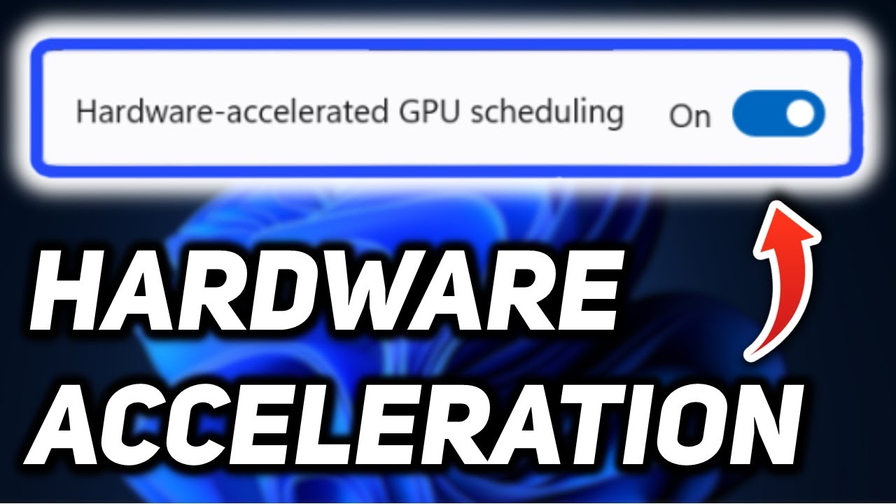 How to Check If Hardware Acceleration is Enabled Windows 11 - YouTube