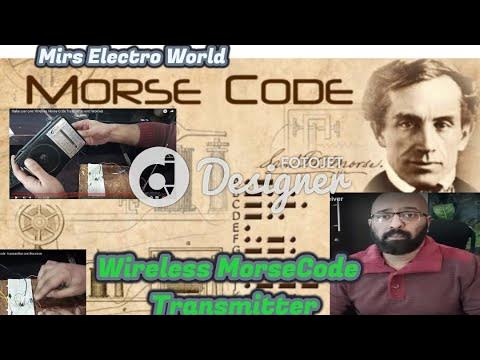 wireless morse code transmitter - YouTube