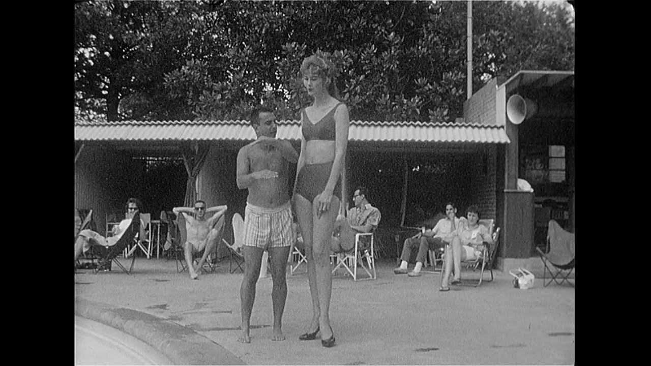 The Miss Tall U.S.A. Pageant Contestants In Dallas - June 1961 - YouTube