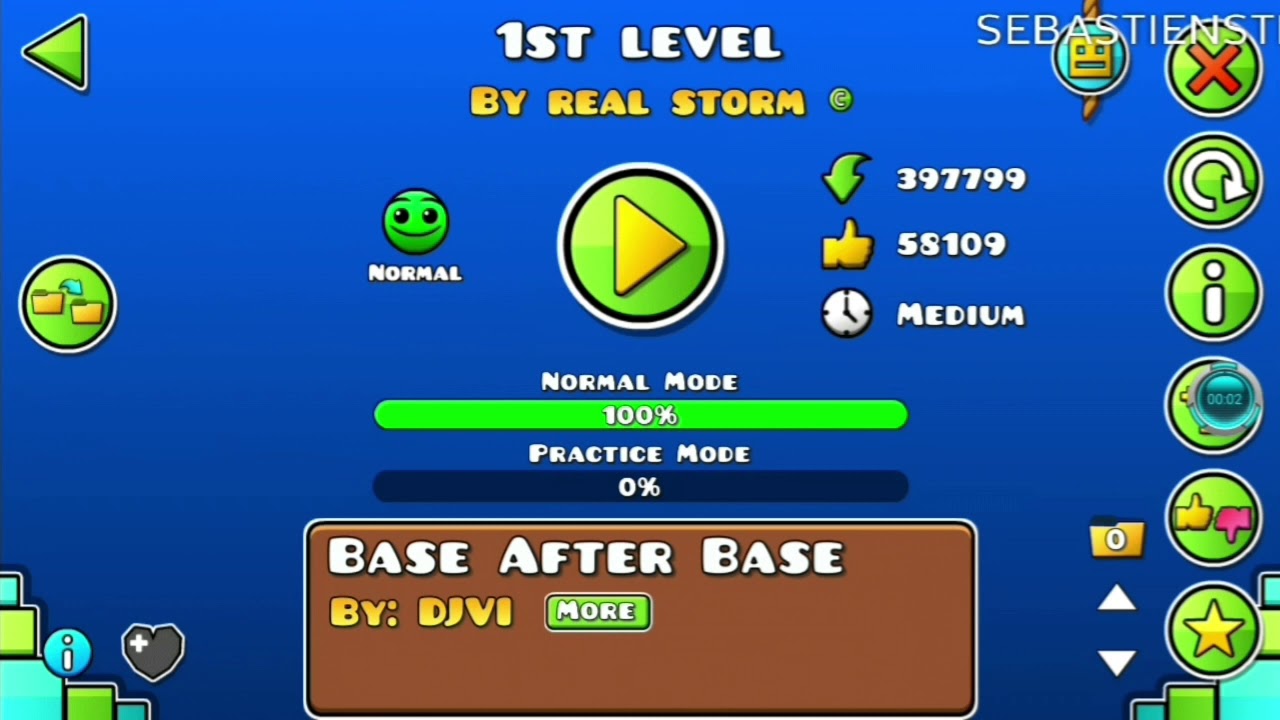 GD | GD's first level | SebSTRIKES - YouTube