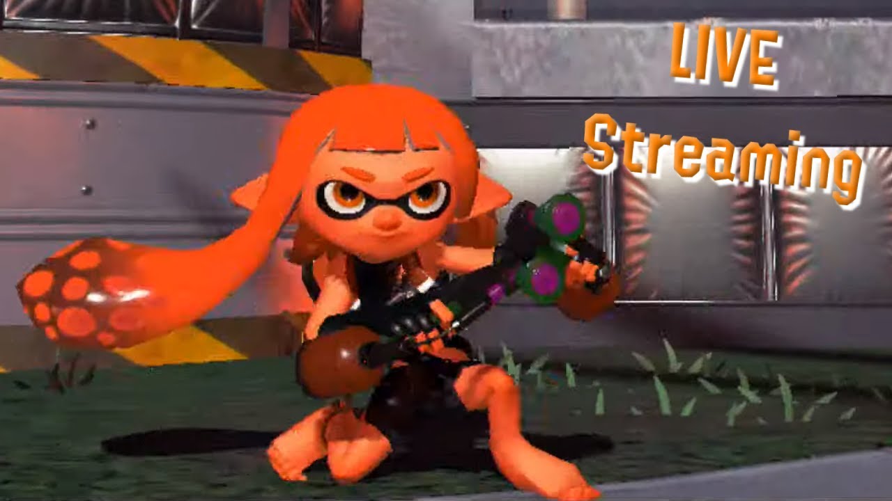 LIVE STREAM - Splatter's Fest (Splatoon 2) - YouTube