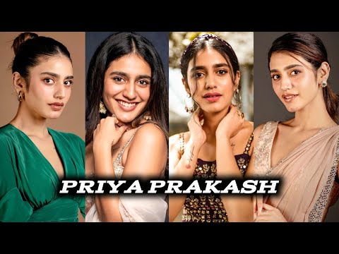 Priya Prakash Varrier is a celebrated actress, model, and social media sensation