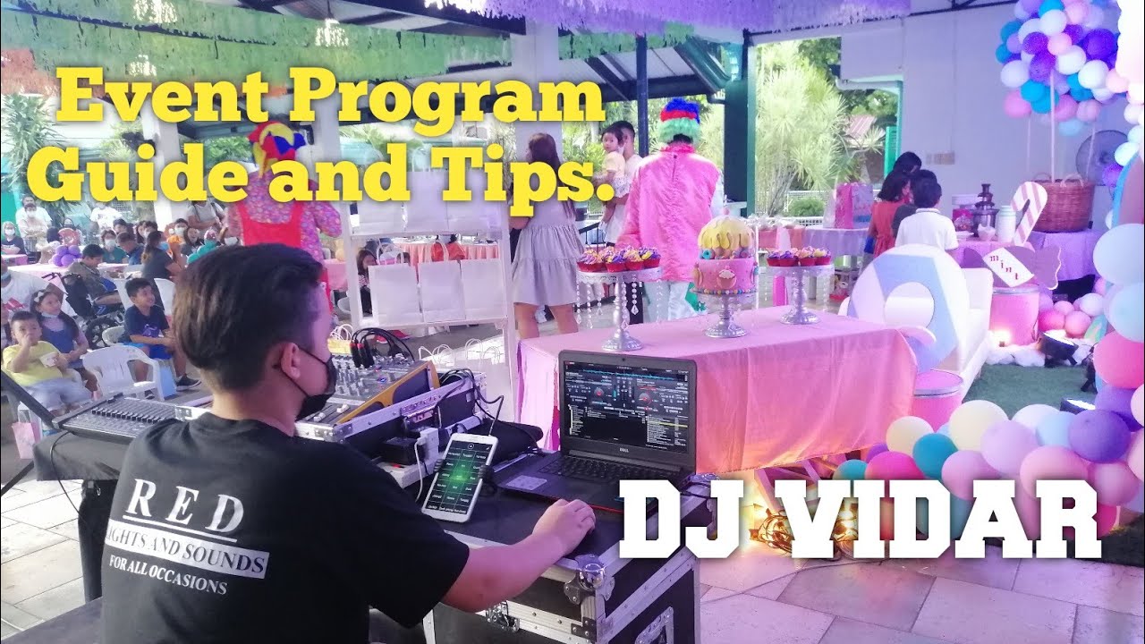 1st Birthday Party Set up, Sound Set up, Topp pro XCS15a. - YouTube