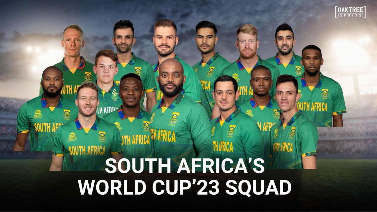 South Africa | ICC WC ‘23 squad | Gaurav Kapur - YouTube