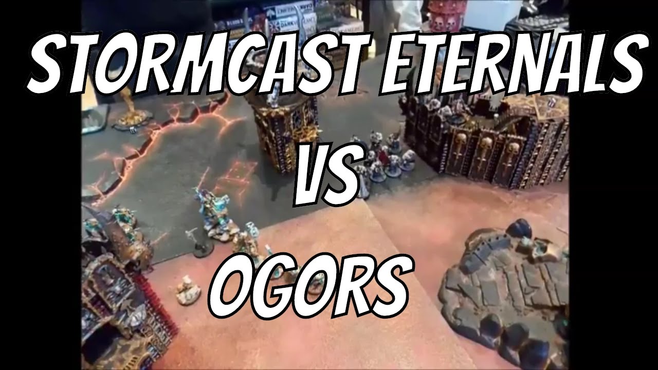 AoS Battle Report: Stormcast vs Ogors - YouTube