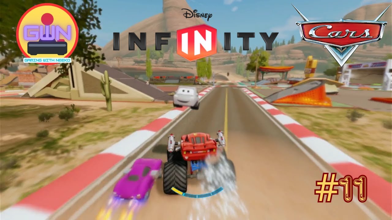 Disney Infinity 1.0 Cars Playset #11. Let's do some racing challenges ...