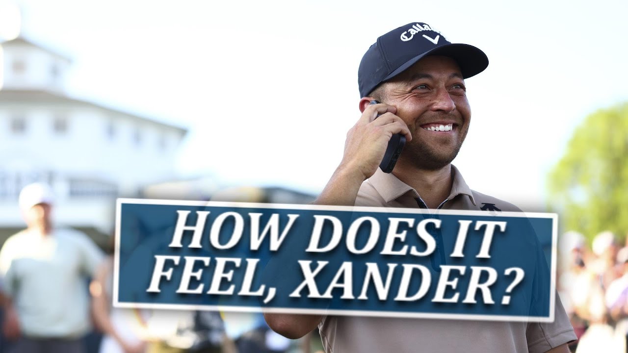 Xander Schauffele Answers: How Does This Feel? - YouTube