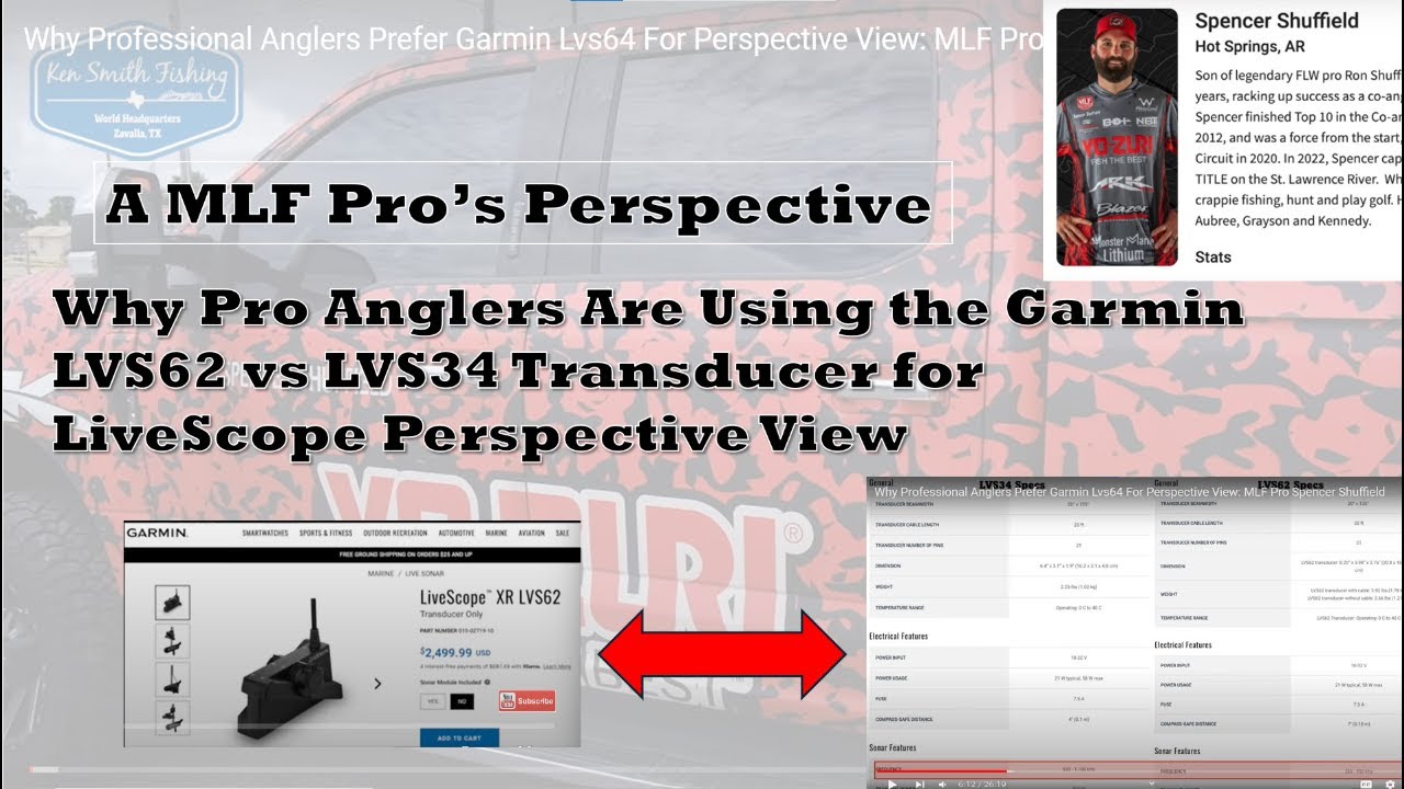 Why Professional Anglers Are Using the Garmin LVS62 For Perspective ...