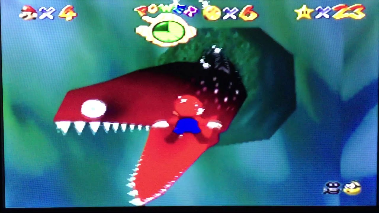 Super Mario 64 - Jolly Roger Bay -Walkthrough Part 4 - YouTube