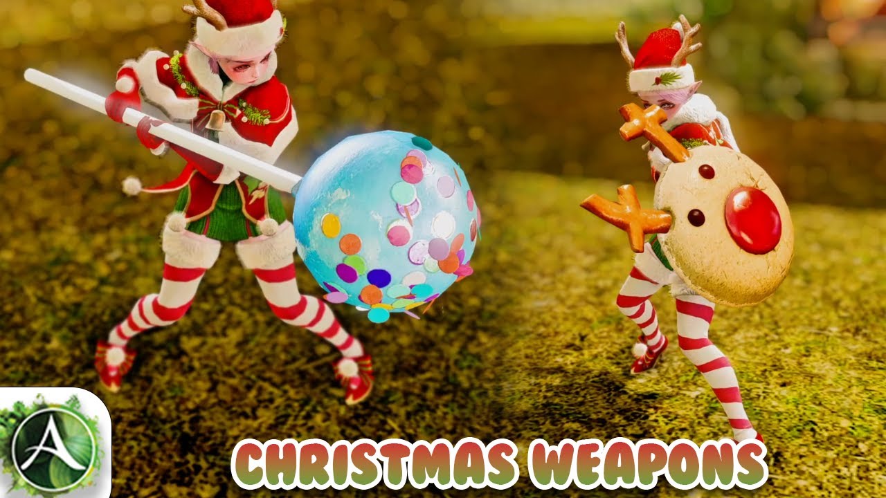 ArcheRage: Christmas Weapons - YouTube