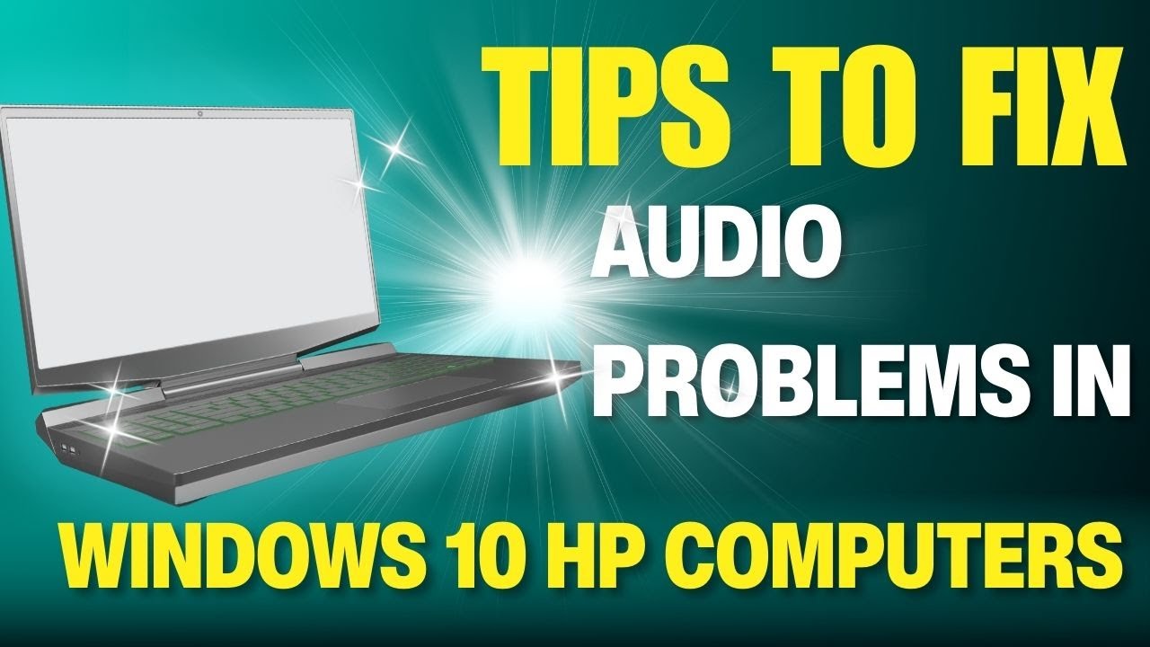 HP Laptop Sound Not Working? Try These Quick Fixes! - YouTube