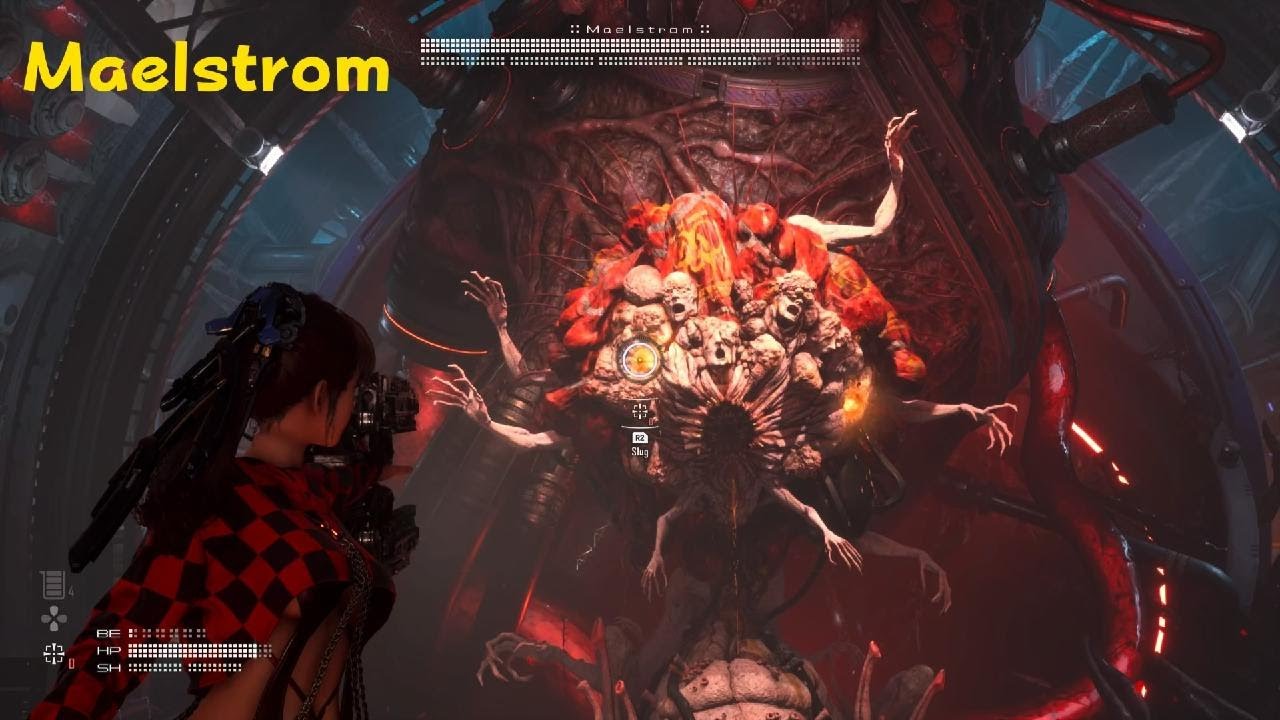 Stellar Blade killing the Maelstrom - YouTube