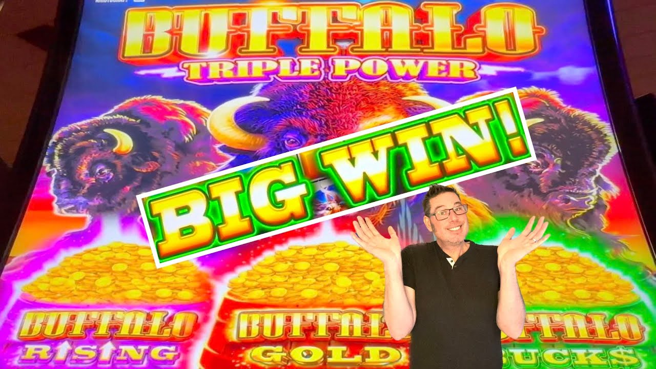 Hunting for that Buffalo BONUS!! Buffalo Triple Power 🦬💰🎉 - YouTube
