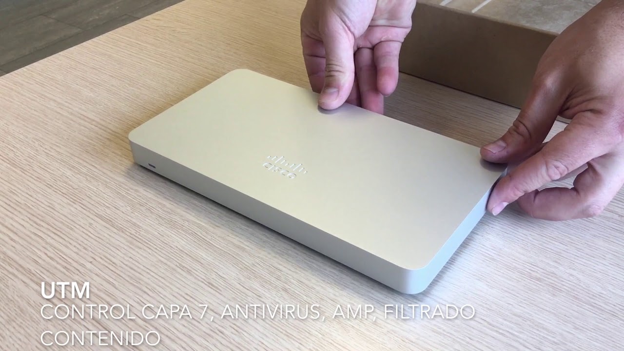 Unboxing - Cisco Meraki Firewall MX65W - Cuvice - YouTube
