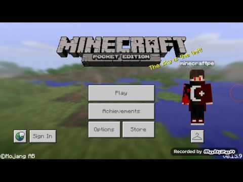 Minecraft pe nasıl skin pelerin eklenir - YouTube