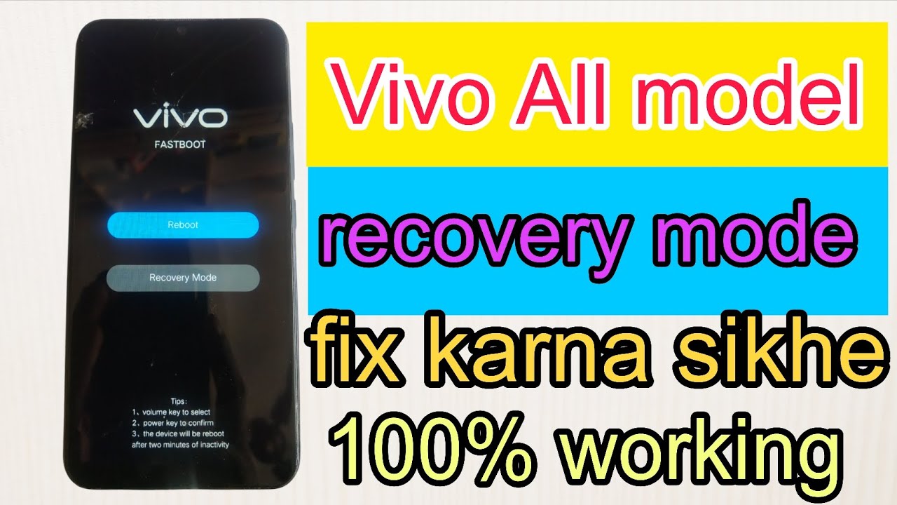 Vivo all model recovery mode fix karna sikhe | auto fastboot mode ...