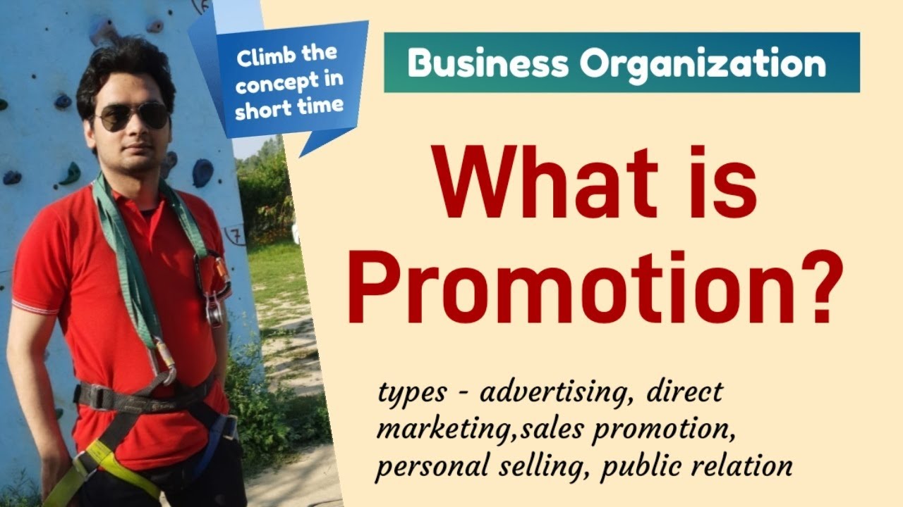 What is Promotion - Meaning and Types in Business Organization | hindi ...
