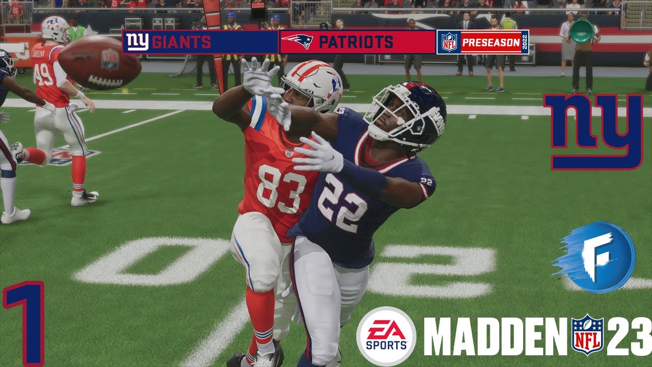 Madden 23 Giants Franchise Ep. 1 - Preseason Game and Roster Cuts - YouTube