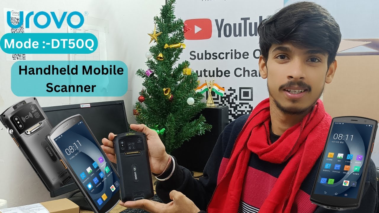 Urovo DT50Q Handheld Mobile Scanner - YouTube