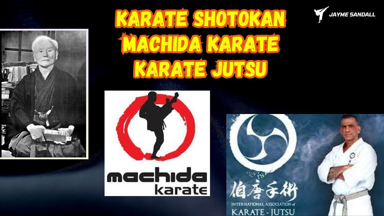 Karate Shotokan, Karate Jutsu e Machida Karate - YouTube