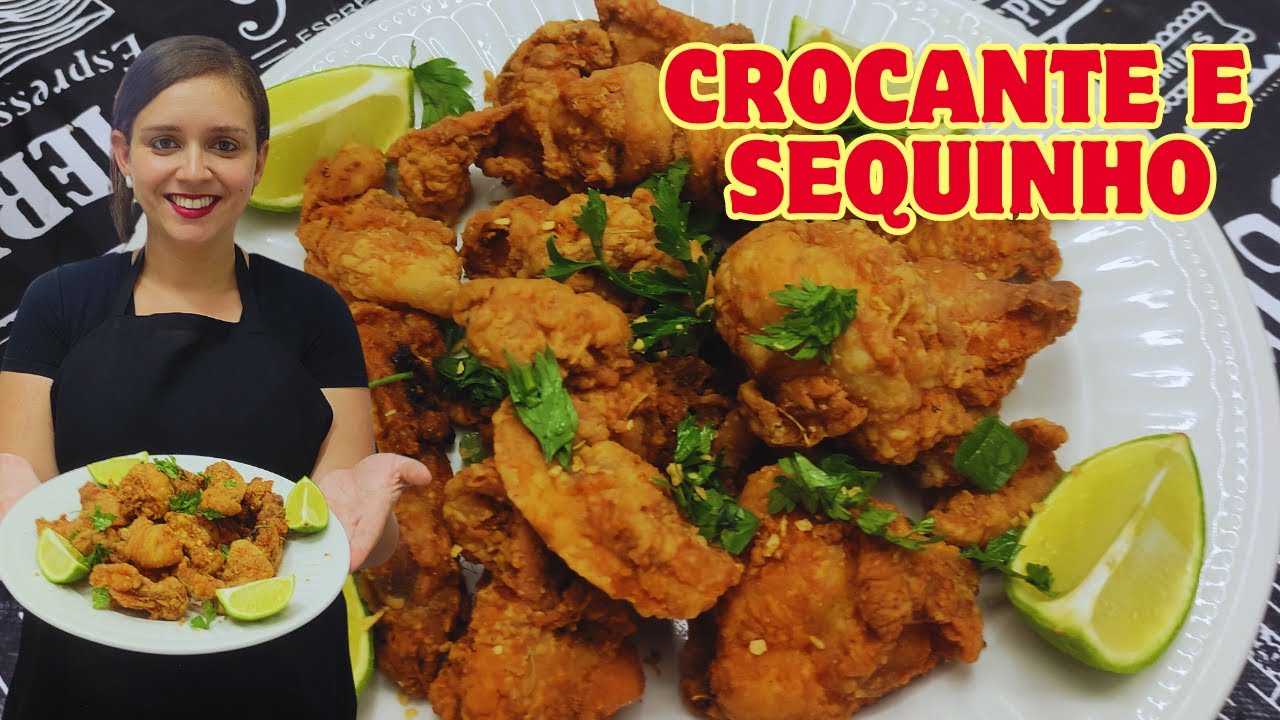 COMO FAZER FRANGO À PASSARINHO FRITO IGUAL DE RESTAURANTE - YouTube